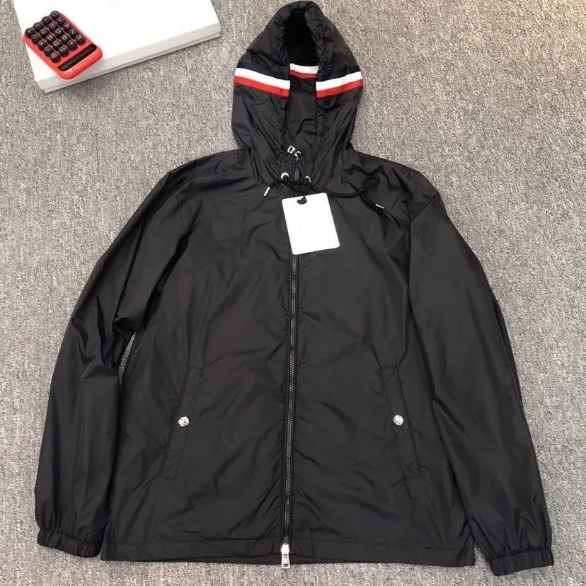 Mens Designer Jacket Spring Autumn Windbreaker Have NFC Scan Jacket ...