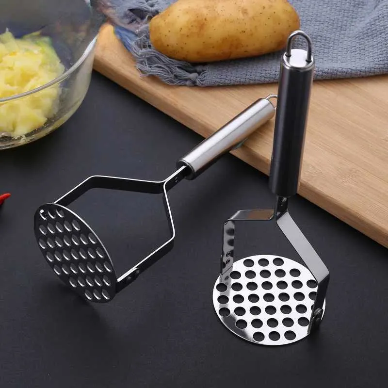 Stainless Steel Potato Masher, Pumpkin, Garlic, Vegetable, and Fruit ...