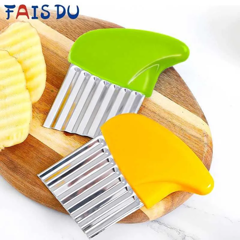 FAIS DU Stainless Steel Thick Wave Potato Slicers ... From Fashion ...