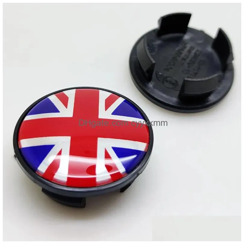 Genuine Mini Cooper Wheel Caps 54mm 4 Pin Logo Sticker For R50, R53, RV ...