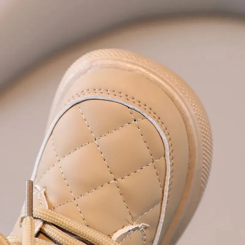 Kids Boots Autumn Winter Boys Snow Boots Cotton Shoes Non-slip Rubber ...