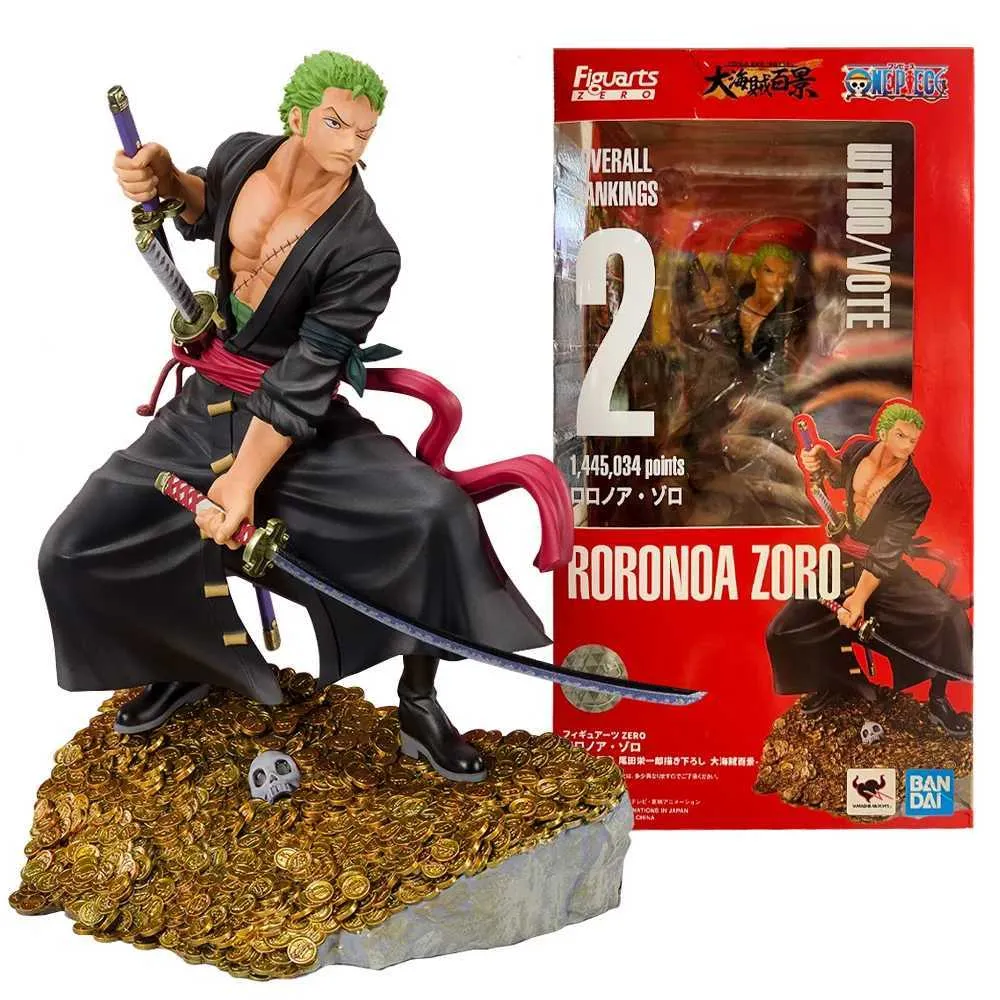 Anime One Piece Roronoa Zoro Figure Art King Sauron Company مائة مشاهد ...