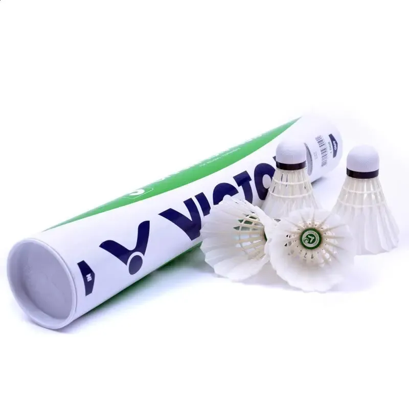 Victor Champion No. 3 Badminton Shuttlecock, Duck Feather, Professional ...