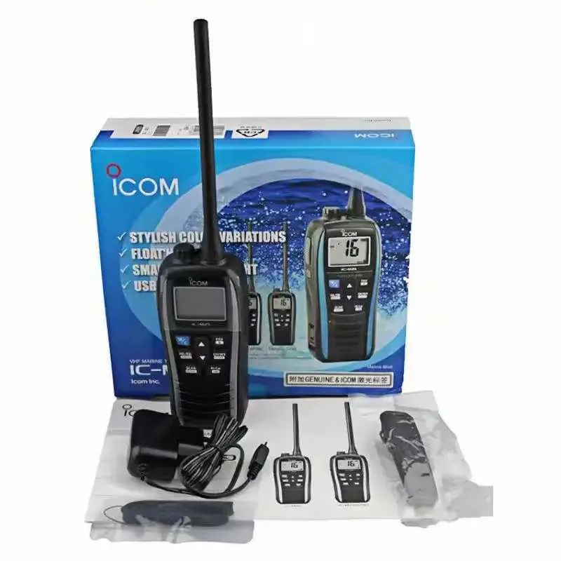 Icom IC M25 VHF Marine Radio Waterproof Handheld Two Way Radio With ...
