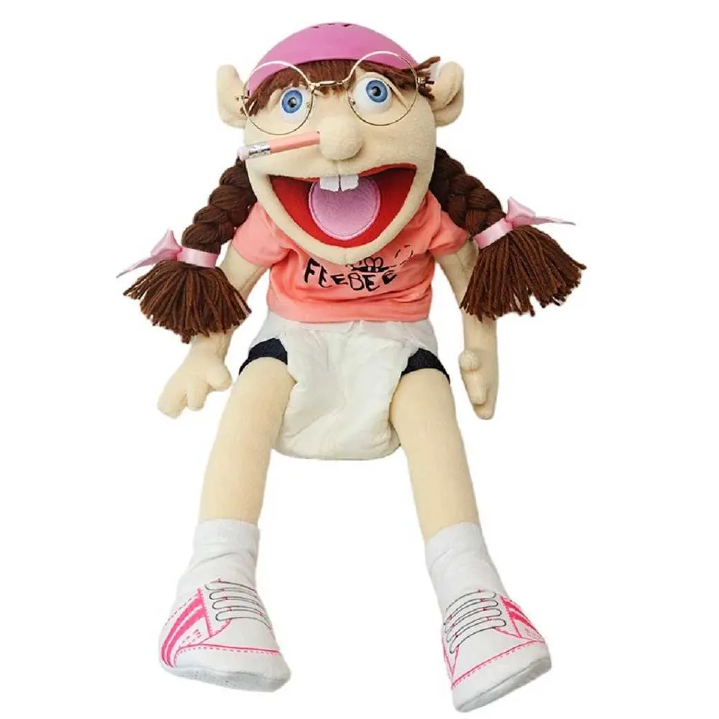 Movable Mouth Hand Puppet Doll Interactive Toy For Storytelling ...