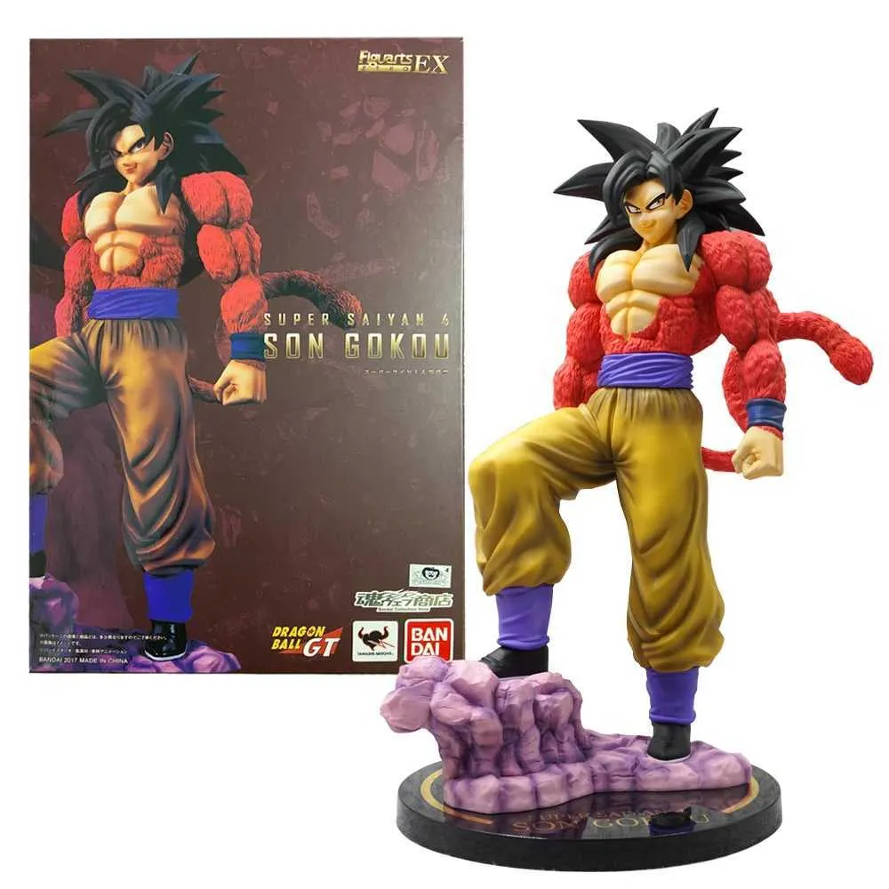28cm Anime Dragon Ball GT Son Goku Super Saiyan 4... From Flydream99 ...