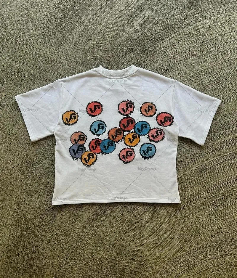 European And American High Street Trend Tops Colorful Fashionable ...