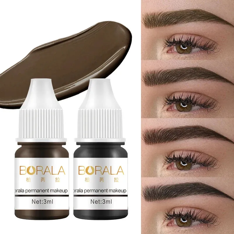Borala Eyebrow Tattoo Ink, 3ml, Professional Microblading Pigment for ...