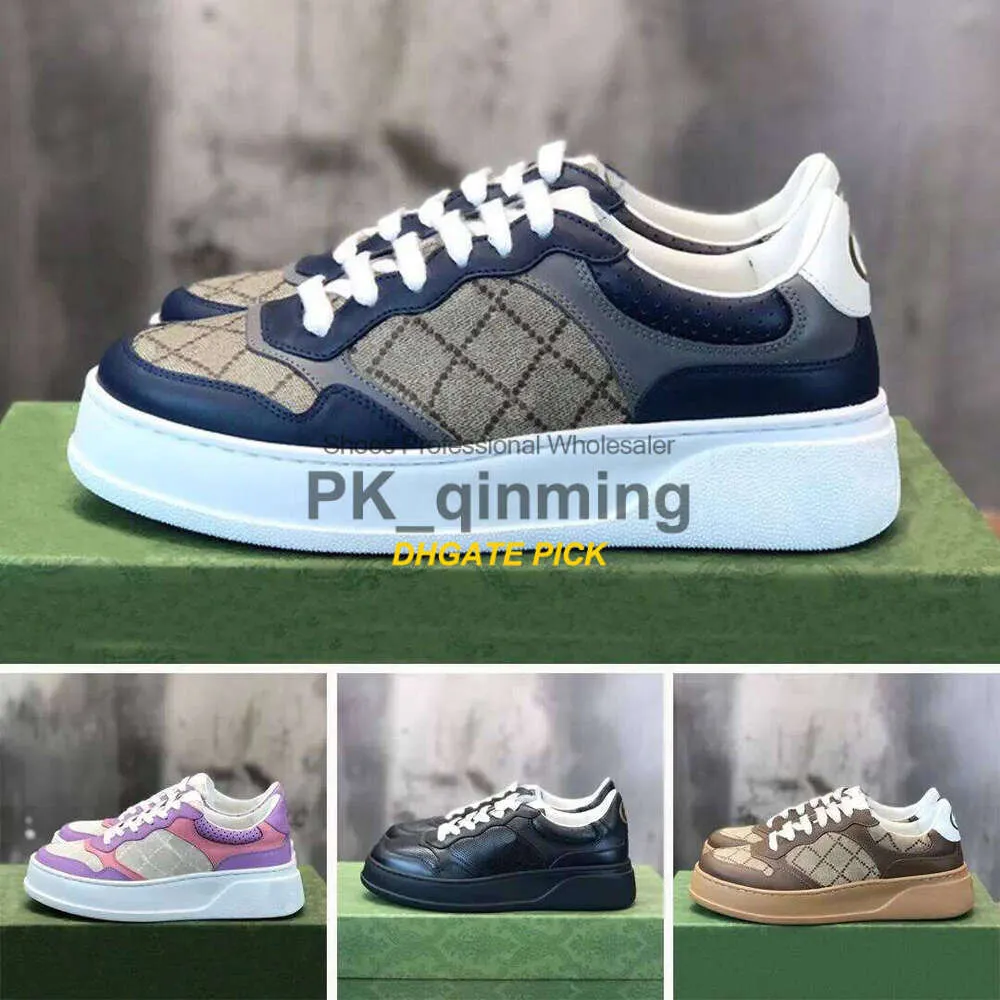 12A Women Emed Sneaker Chunky B Platform Sneakers Sports Shoes Calfskin ...