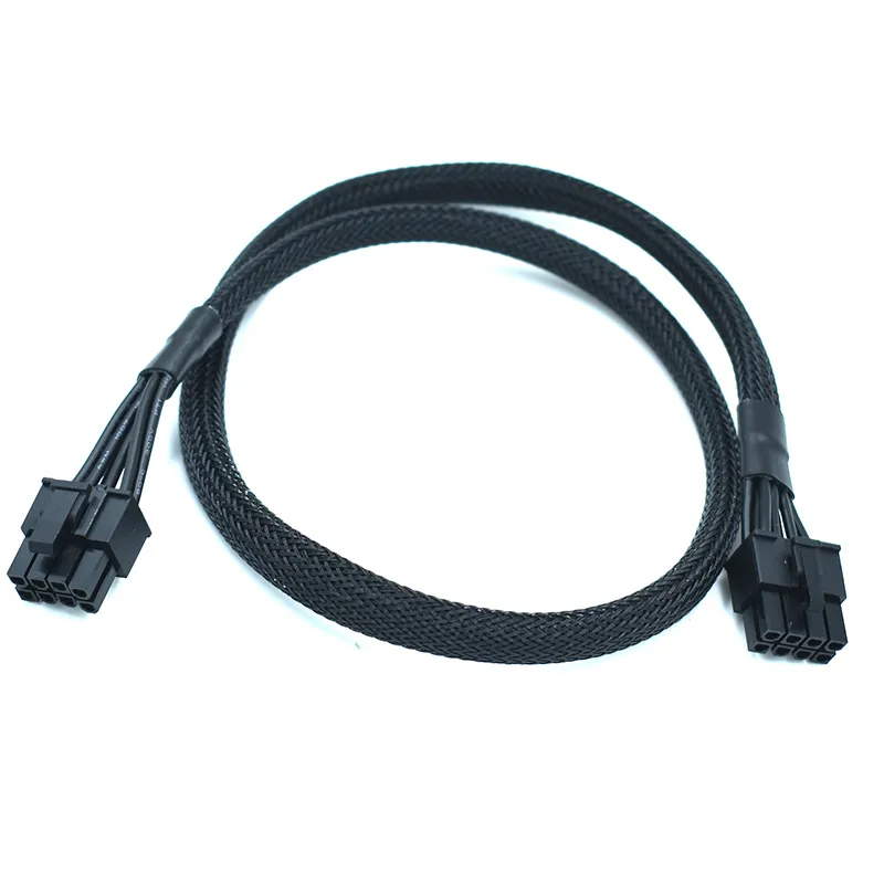 16AWG CPU 8 Pin Male To GPU 8pin Graphics Card Power Cables With ...