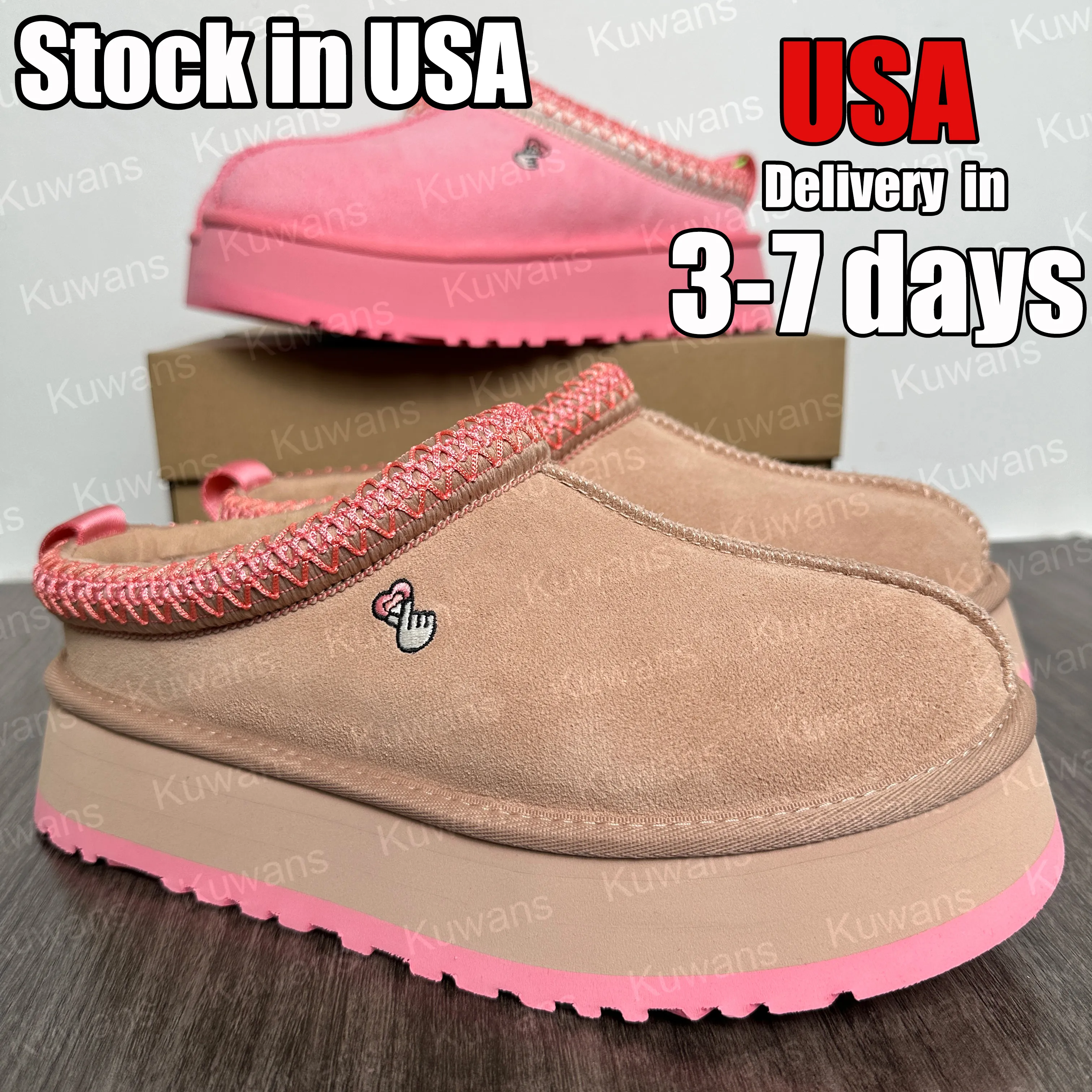 Tazz Love Women's 25 Tasman Arroyo Tropical Pink Platform Slides ...