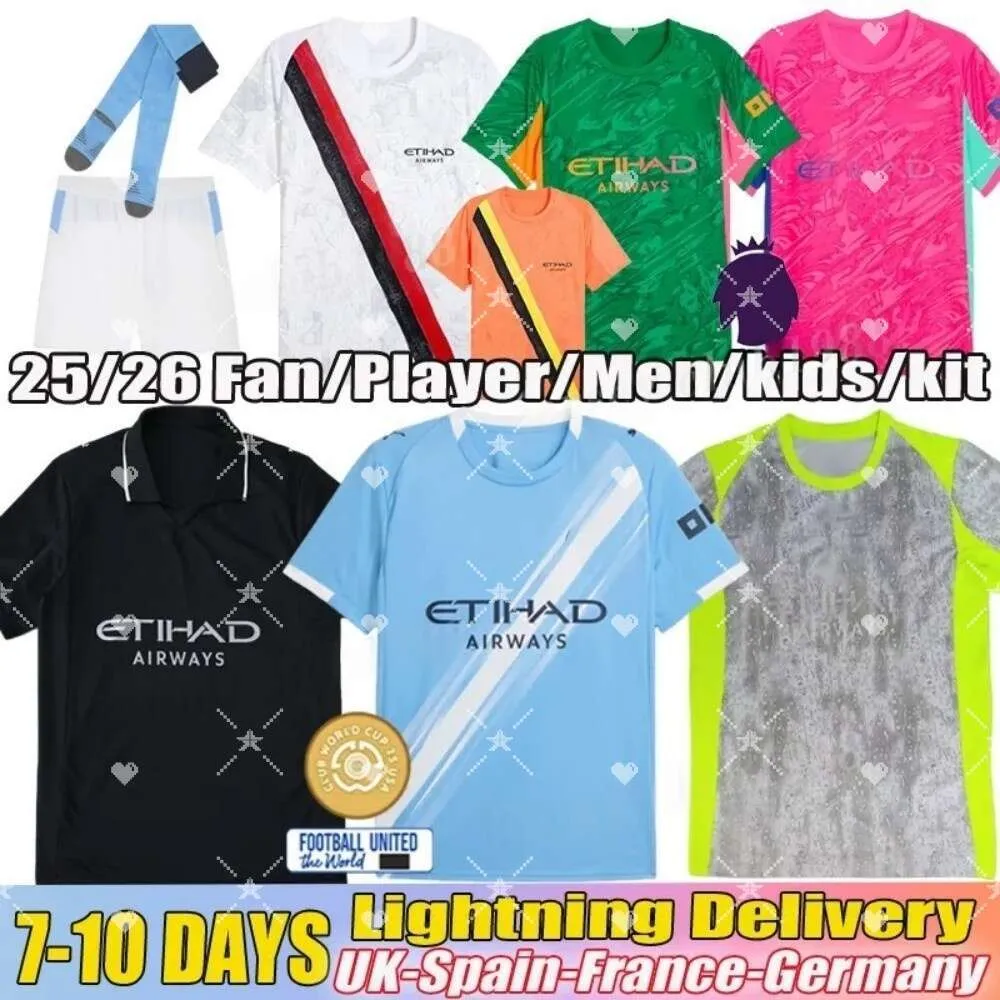 2025 25 26 HAALAND Soccer Jerseys Rodrigo Kevin De Bruyne Reijnders ...