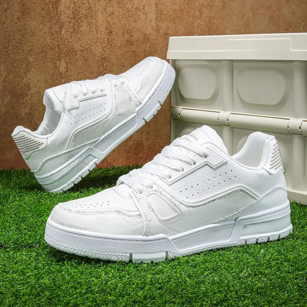 2025 Summer New Men S White Designer Shoes Fashion Casual High Quality ...