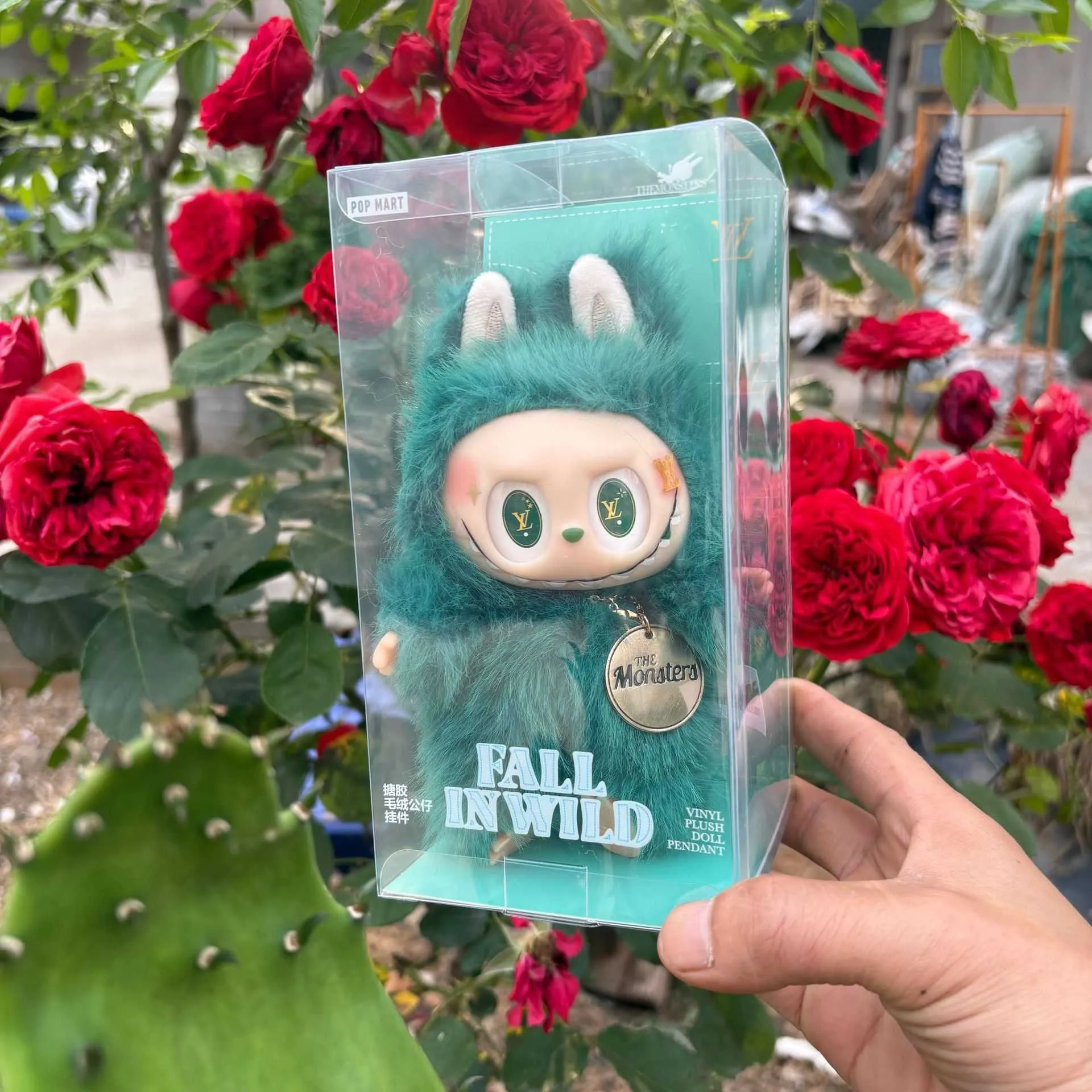 LV Limited Edition Labubu Plush Toy Labubu Pop Green... From Naicbe ...