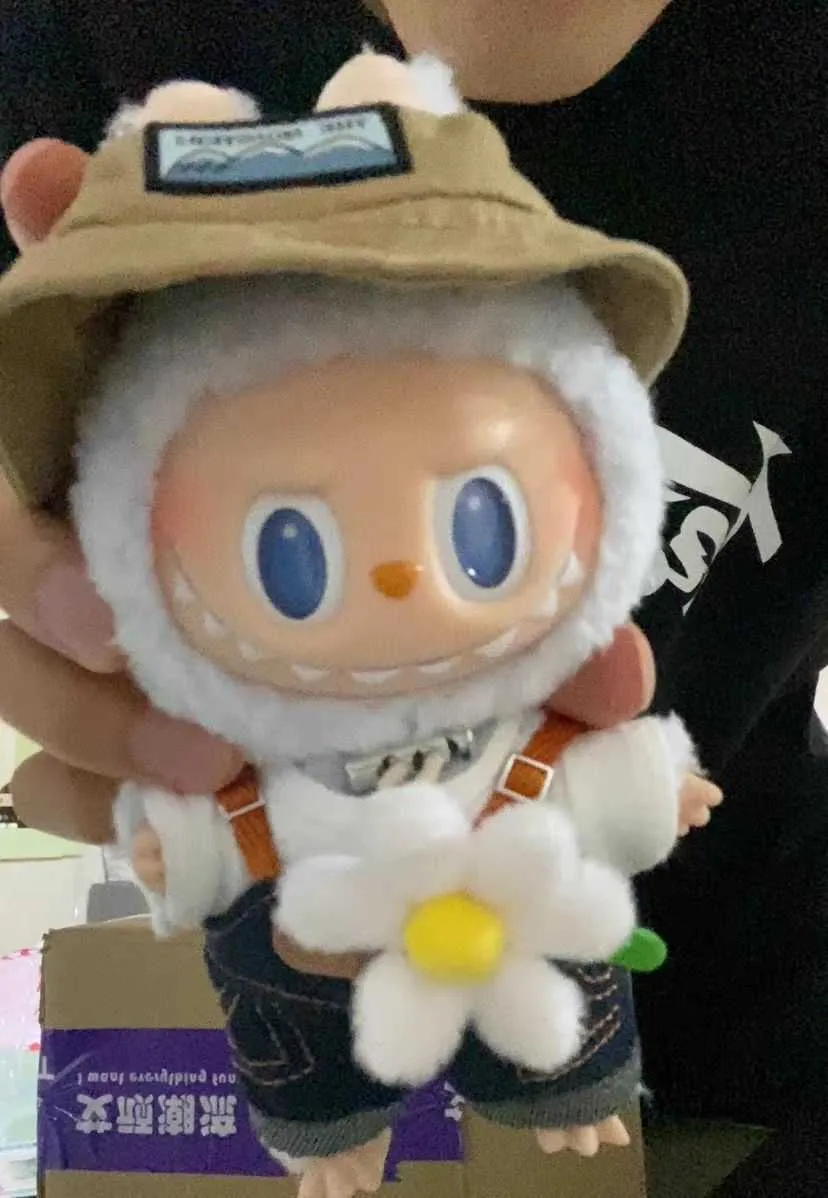 Labubu Spring Wild at Home Metal Doll Pendant Small PVC Fashion Figure ...