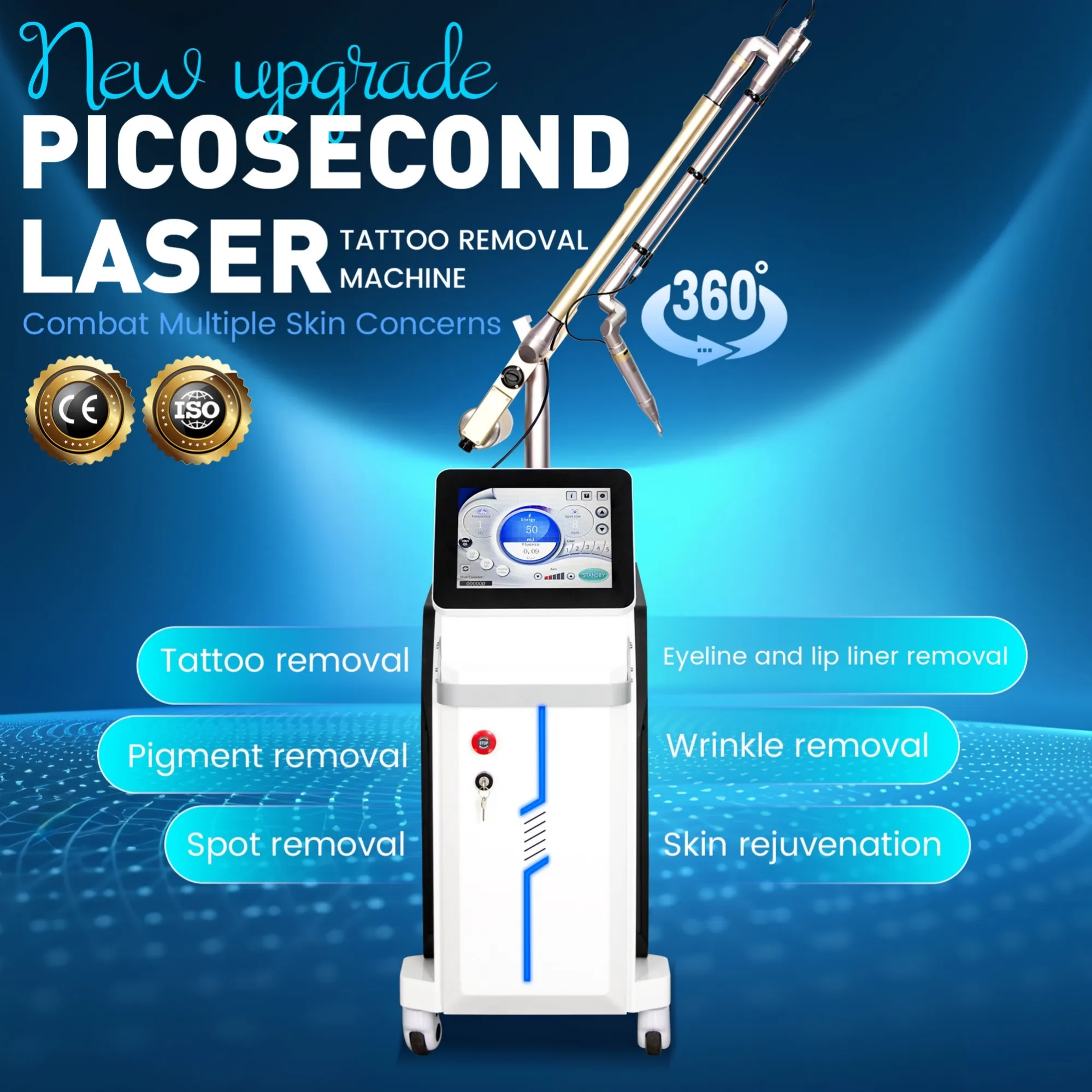 Picosecond Nd:YAG Laser Skin Rejuvenation Machine ... From ...