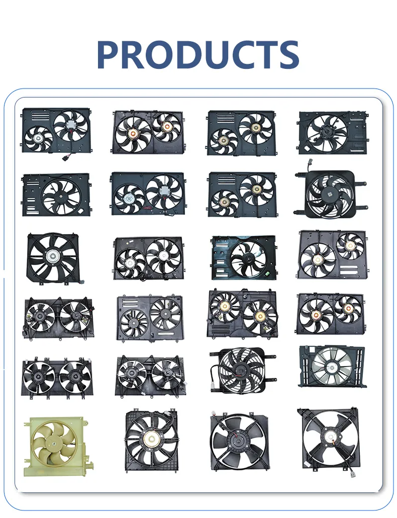 BYDEG EG 1308010 Electric Cooling Exos Fan Set Of 5 With Rotor Exos Fan ...