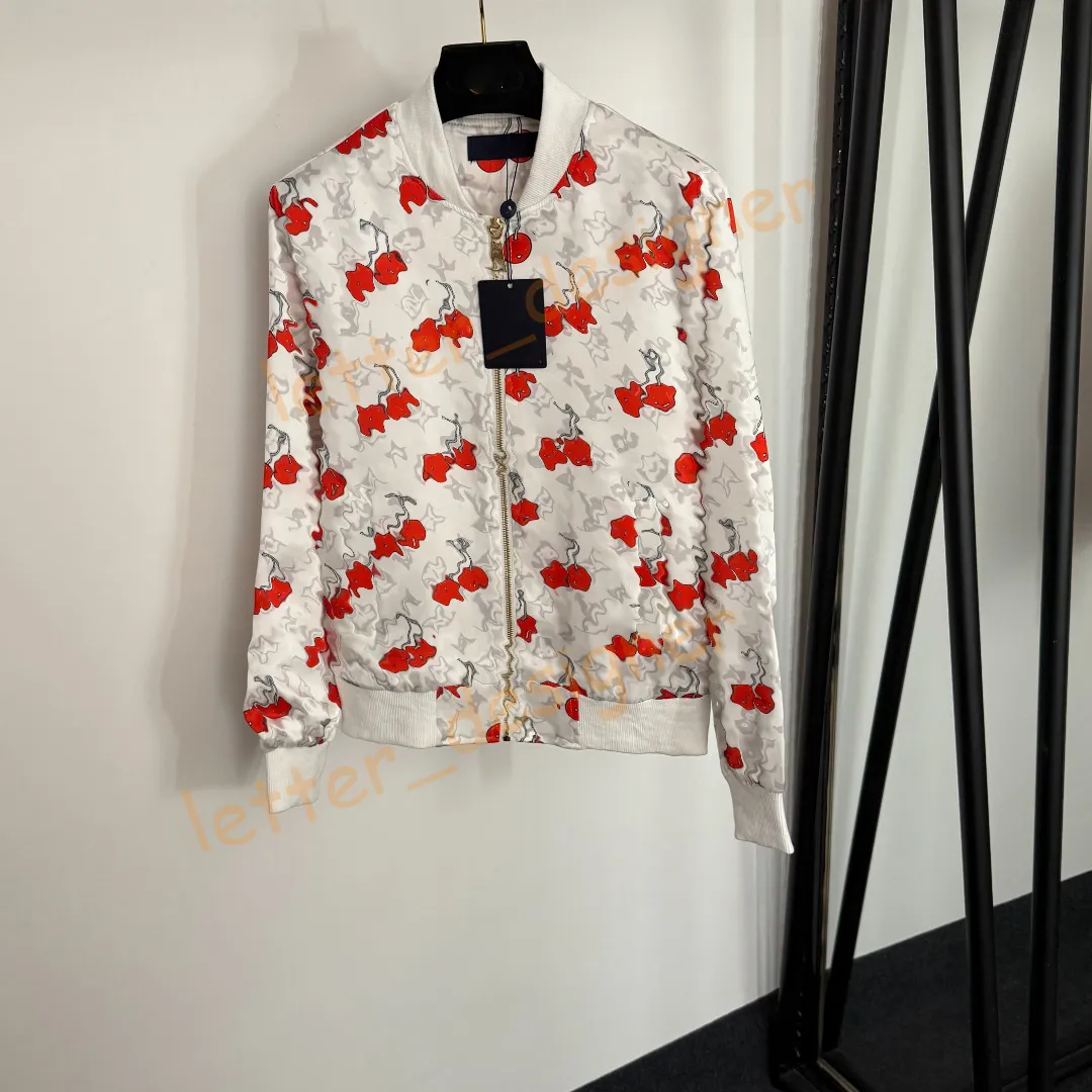 Women's Designer Brand Letter Coat: Mirror Quality Printed Cardigan ...