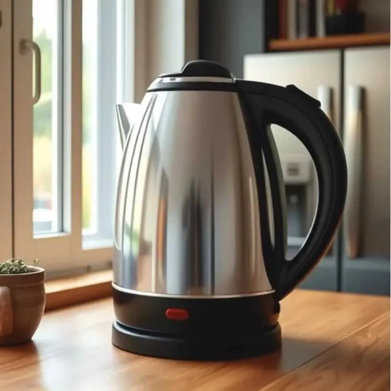 2L Stainless Steel Electric Kettle Portable Water Boiler 1000W 220V for ...