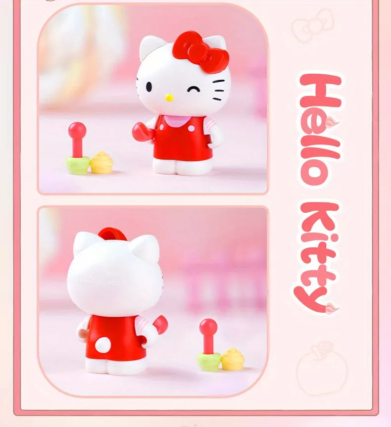 Kawaii Sanrio Kuromi Hellokitty Blocks Original Series Cartoon Cake ...