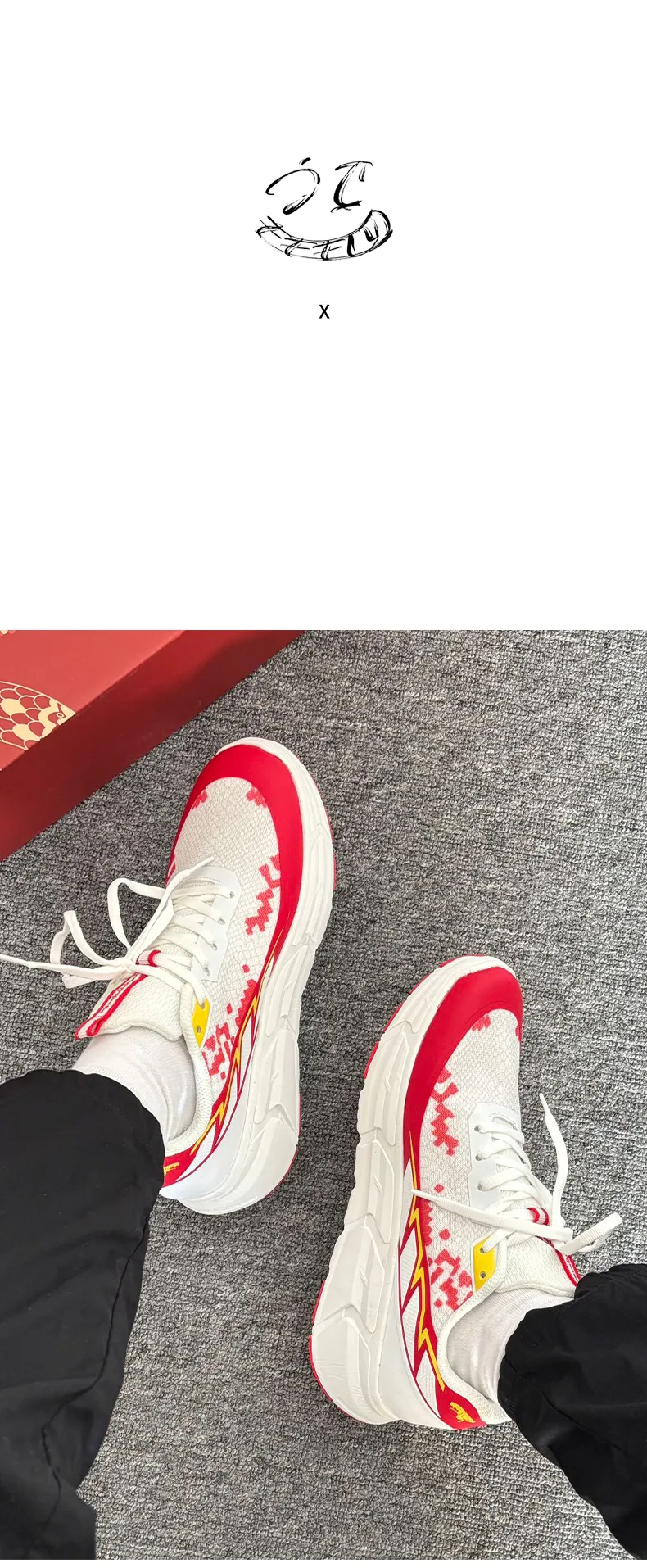 Jifffly Men's Outdoor Soft Soled Breathable Running Sports Shoes for ...