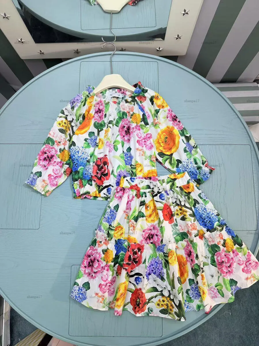 Top Girls Dress Suits Autumn Gekleurd Bloempatroon... Van ƒ72.56 | DHgate