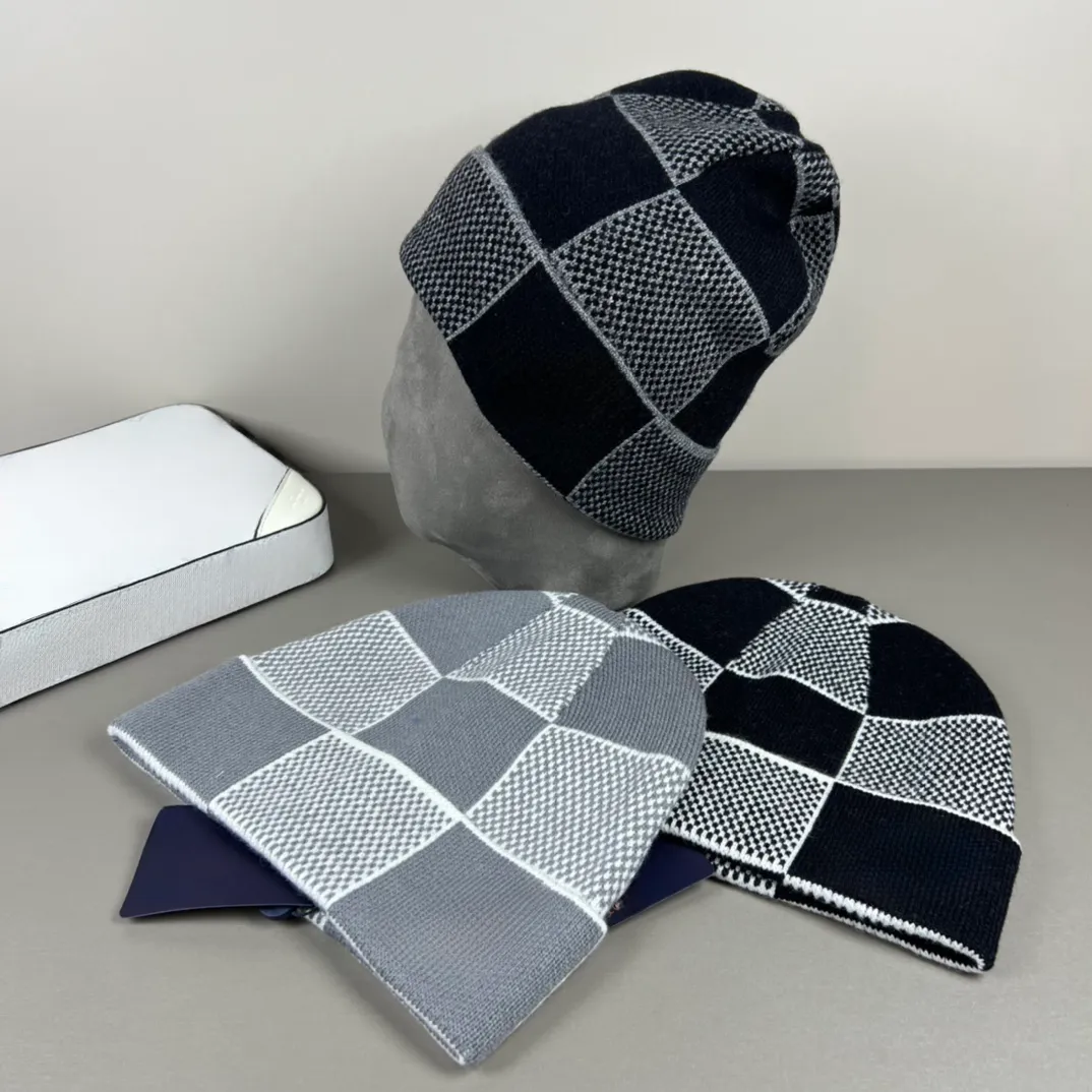 Beanie Mutze Thermal Knit Hat Warm Plaid Skull Cap... From ...