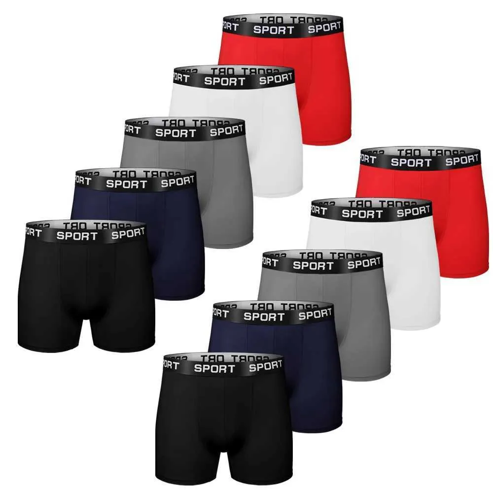 Set Men's Boxers Briefs Letter Pattern Breathable Quick Drying ...