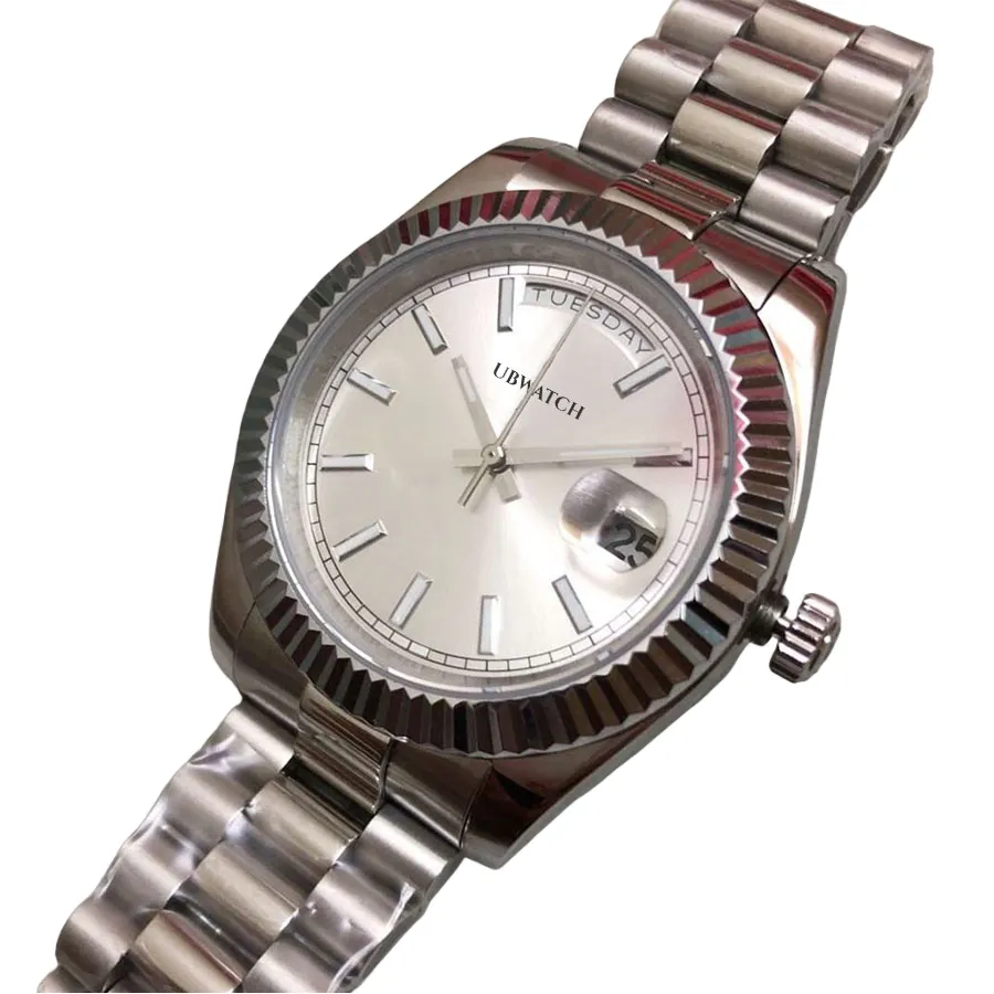 40MM Man Wristwatches St9 Upgraded Automatic Mechanical Watch Sapphire ...