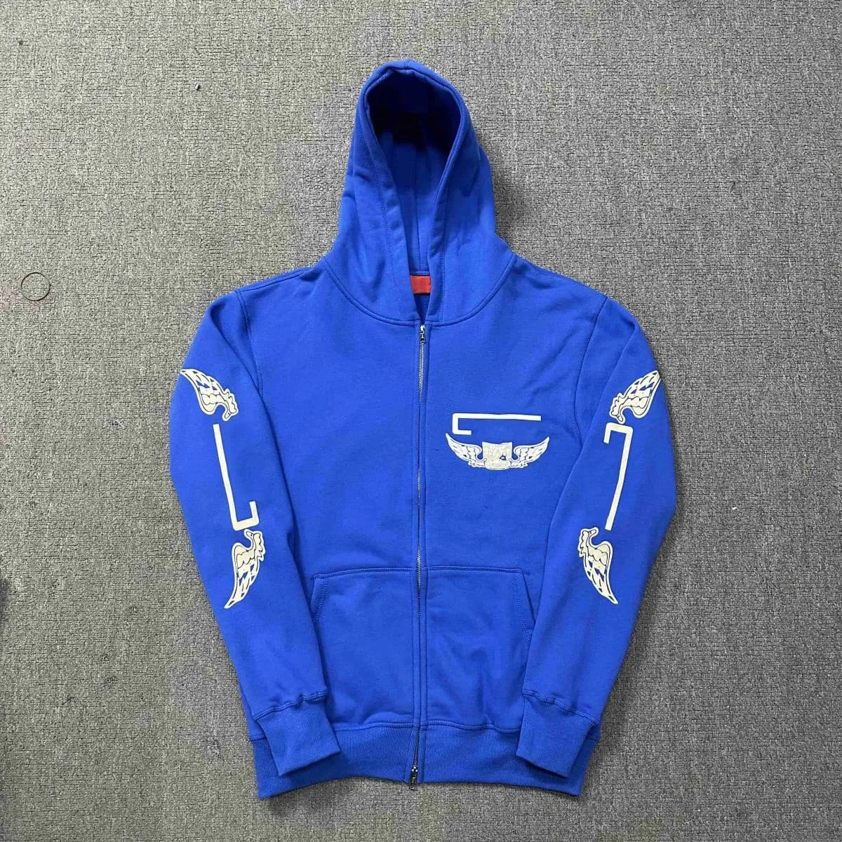 Men's and Women's Y2K Street Culture Hoodie with Reflective Details and ...