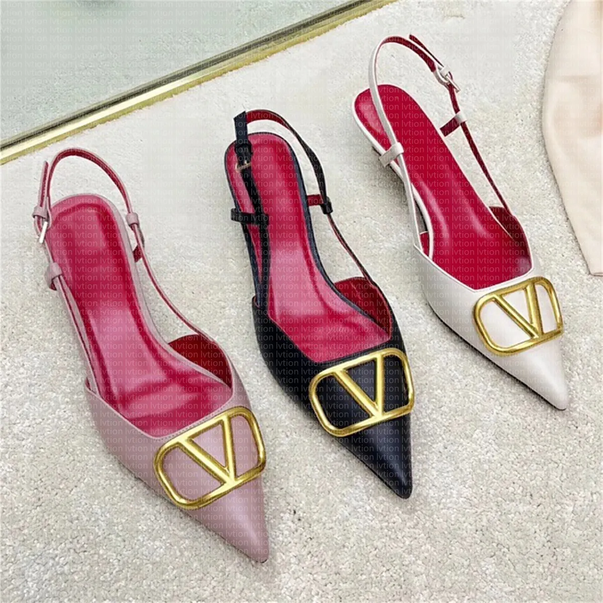 Wholesale Designer Slingback Heels: Pointed Toe Stiletto Wedding Party ...
