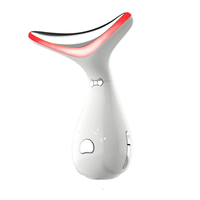 Face & Neck Lifting Massager: Anti-Wrinkle Device with Vibration & Red ...