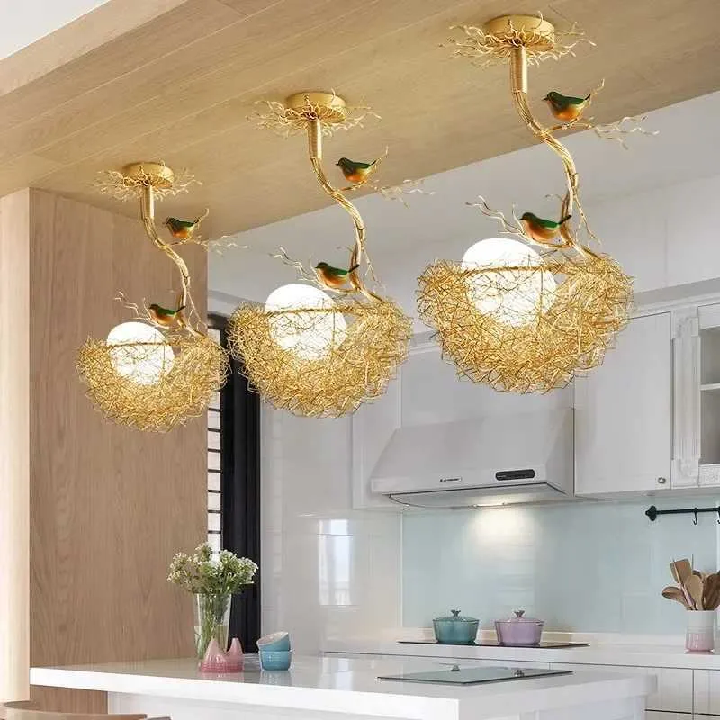 Cottagecore Bird Nest Chandelier Avian Light... From Muyang_li1, $51.22 ...