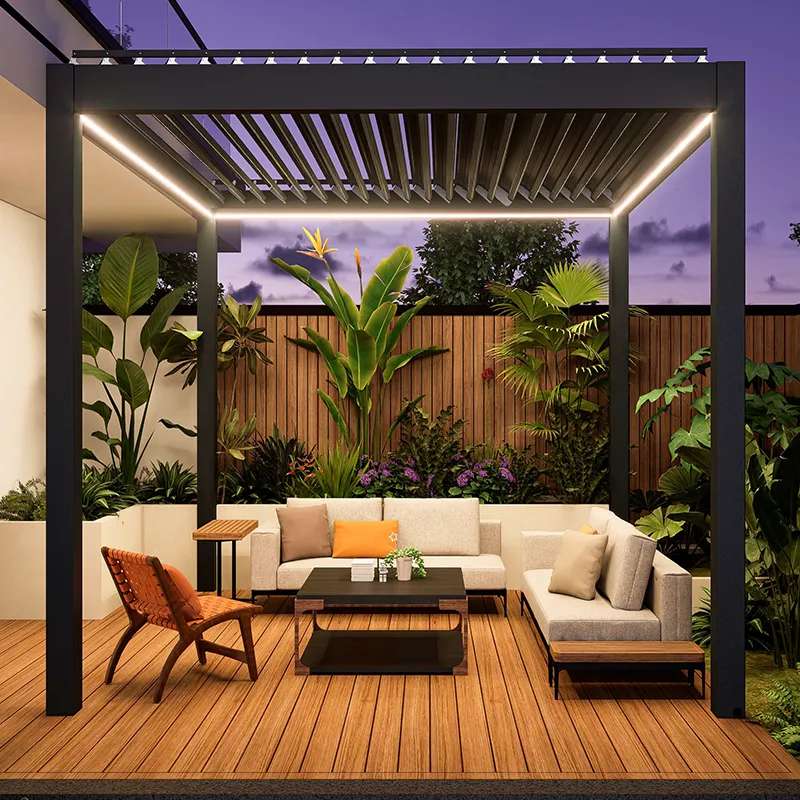 Modern Louvered Pergola: Aluminum Outdoor Pergola... From ...