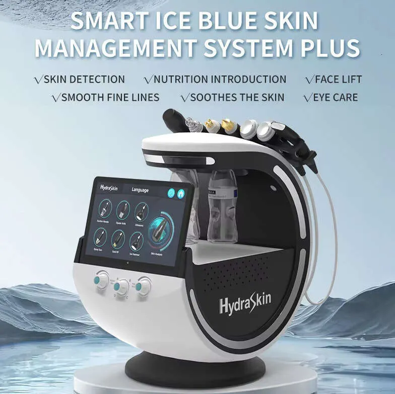 7 In 1 Ice Blue Microdermabrasion Machine Multifunctional Skin Care ...