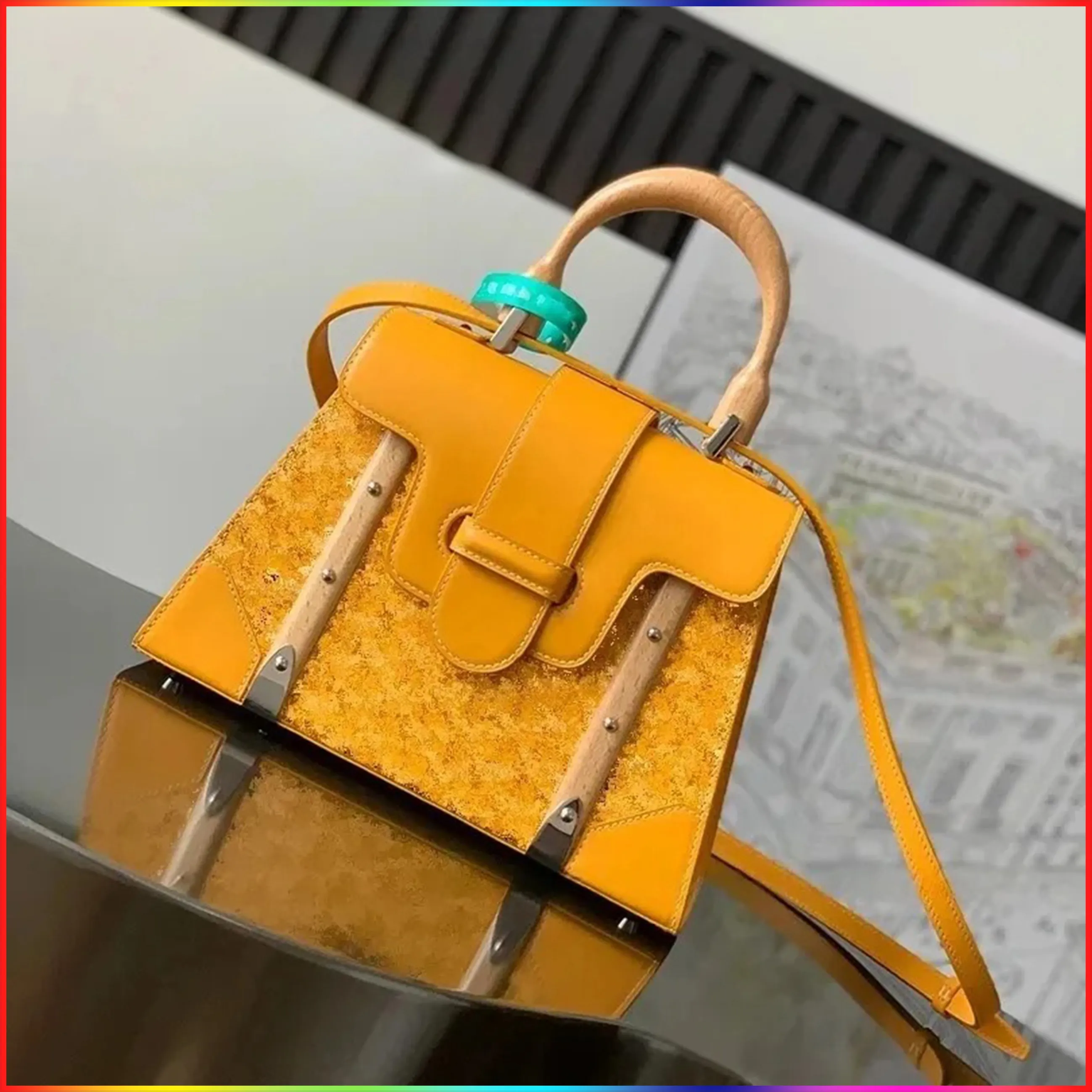 Luxury Designer Genuine Leather Tote Bag for Women Small 20-30 cm with ...