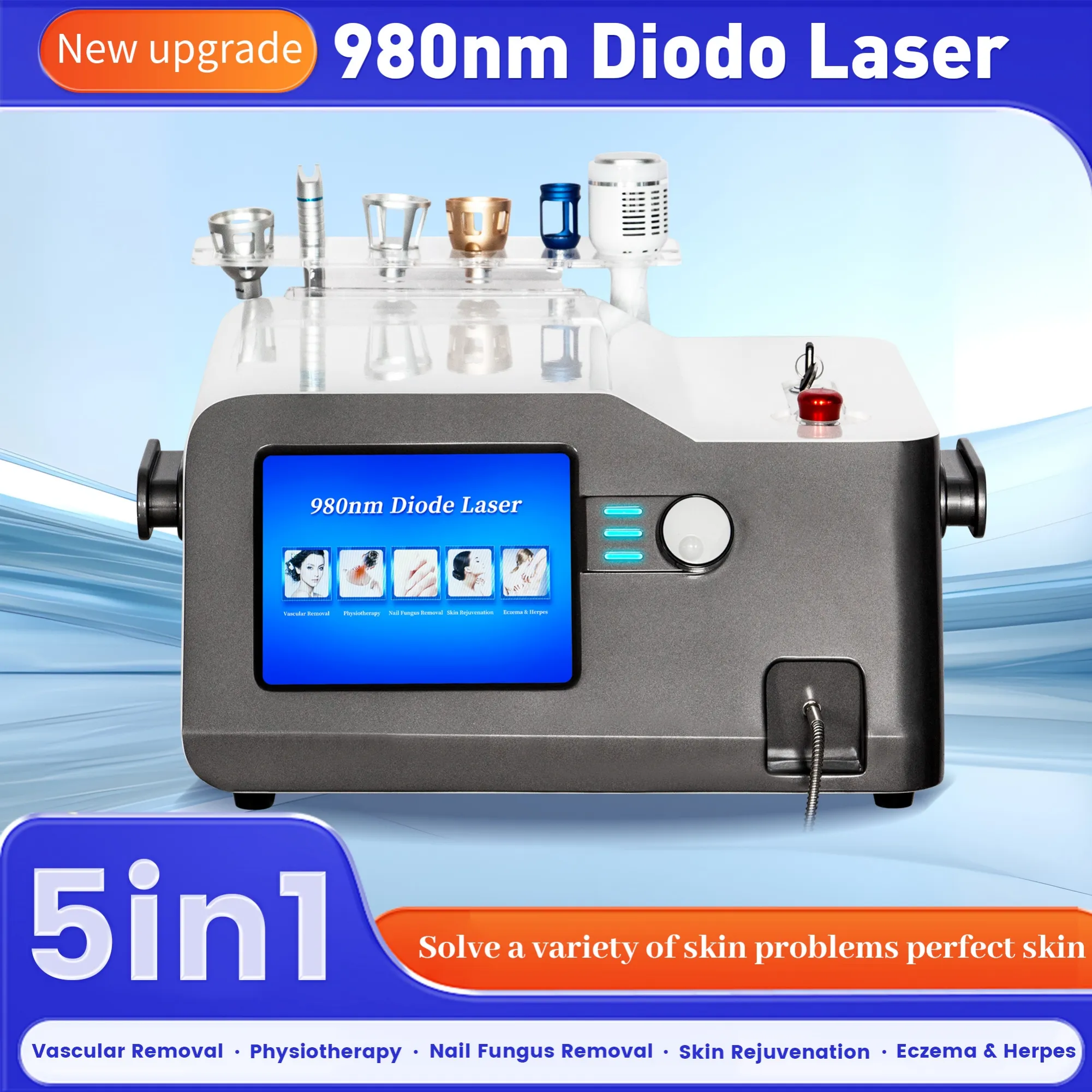 980nm Diode Laser Therapy Equipment Red Vein... From Nanxianruimeida03 ...