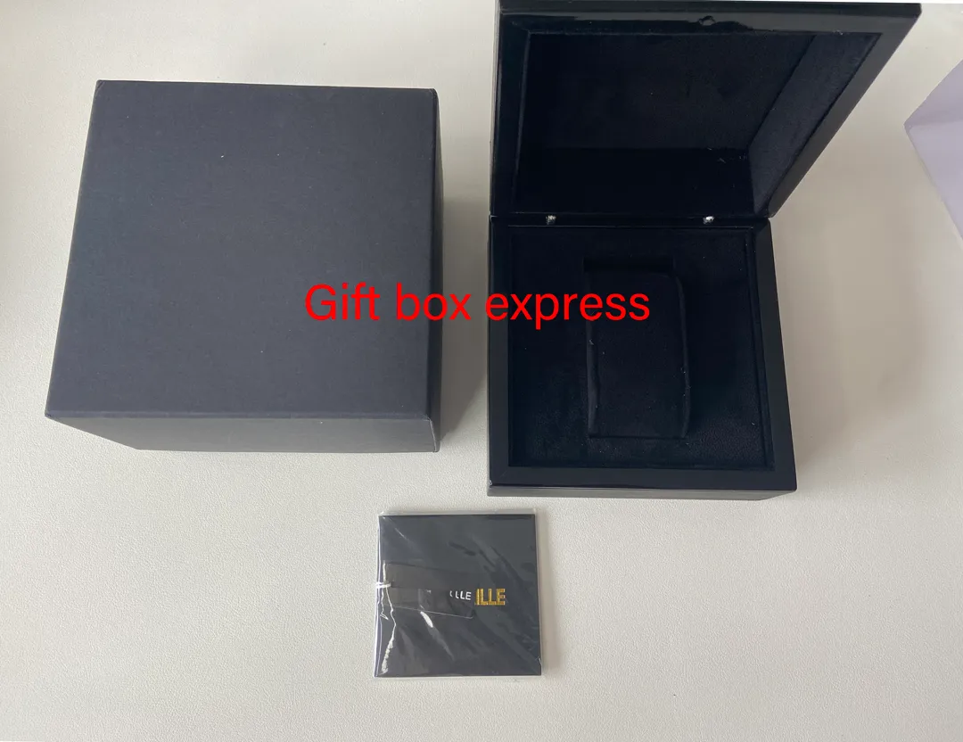 Luxury men's mechanical watch with ceramic case and red rubber band ...