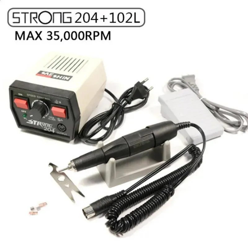 Micro Motor Rotary Tool For Jewelry Polishing Strong 210 204 Micromotor ...
