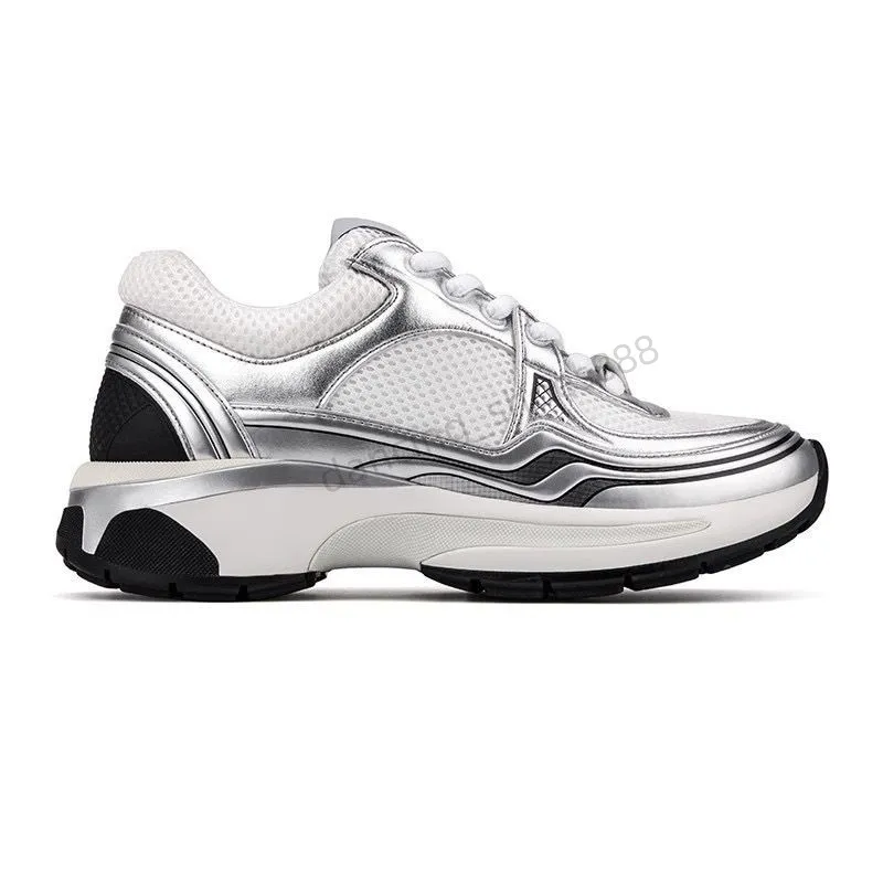Luxury Reflective Chunky Sneakers Women For Women And Men Vintage Suede ...