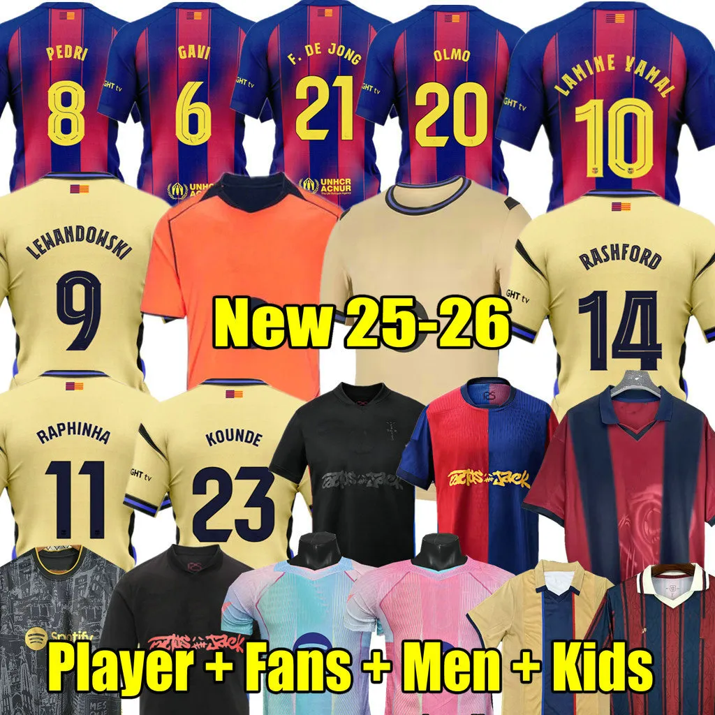 2025 26 BFC Ronaldo Soccer Shirt With LAMINE, YAMAL, MESSI10, PEDRI ...