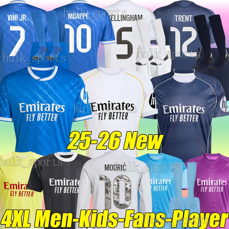 Soccer Jerseys 5XL 24/2024/26 Mbappe, Vinicius Jr, Rodrygo, Modric ...