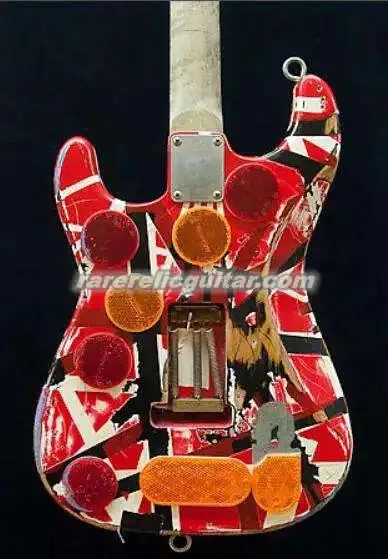 Eddie Stein Red Electric Guitar Maple Neck, Floyd Rose Tremolo ...