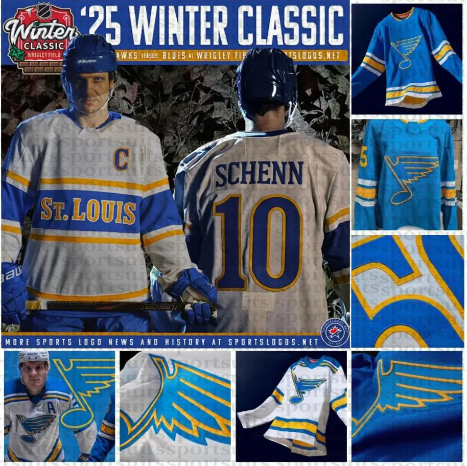 St. Blues 25 26 Vintage Hockey Sweaters Featuring... From Sportsuits ...