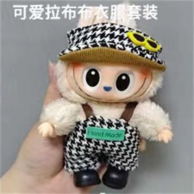 Labubu Plush Doll Clothes Set Creative Dress Up Pants For Labubu Toy ...