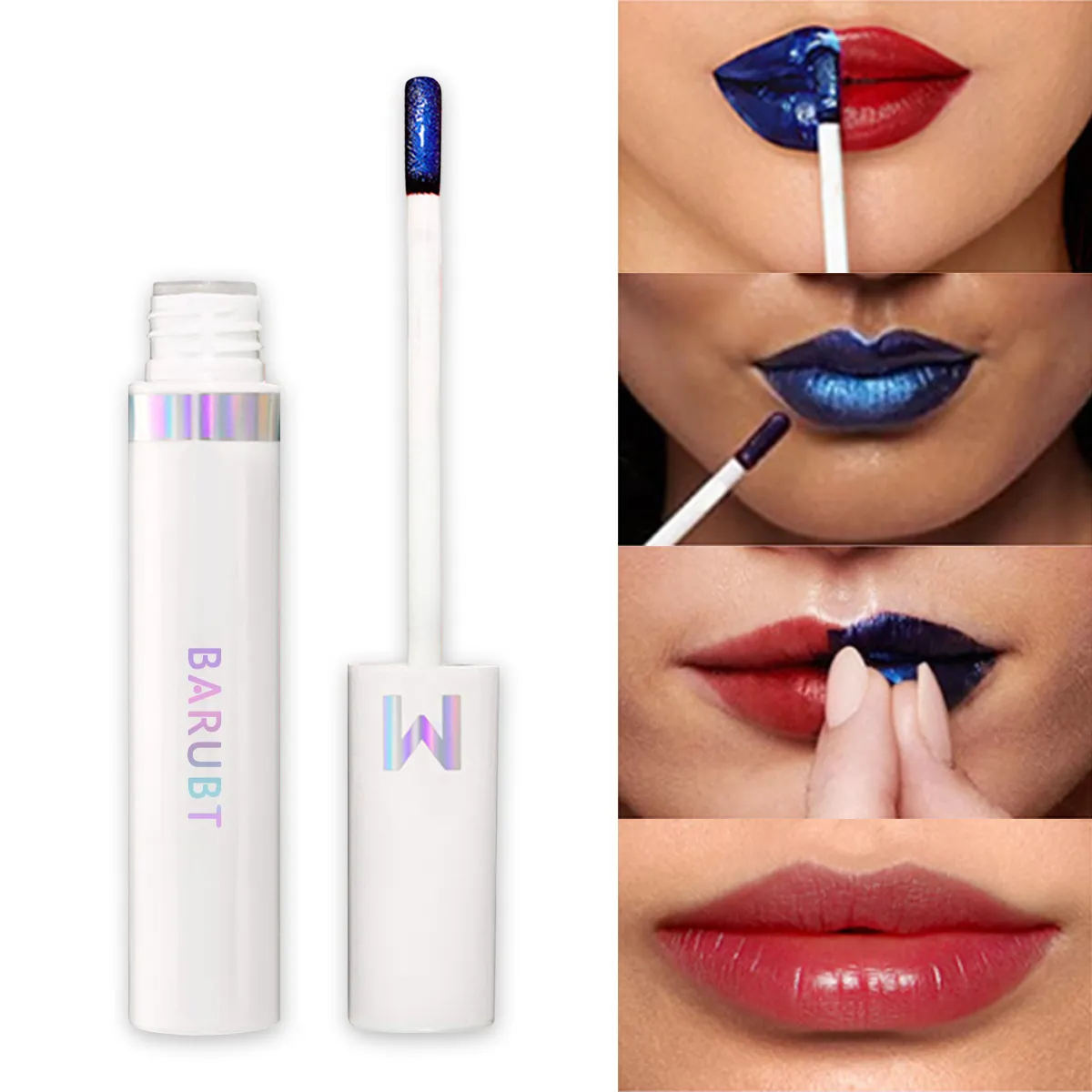 BARVEN 4ml Lip Stain Masque Long Lasting Lip Gloss Colorant & Dark ...