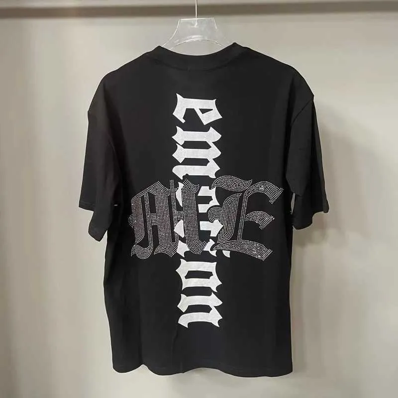 2025 Mixed Emotion Embroidery Rhinestone T-Shirt: Classic Evil Drink ...