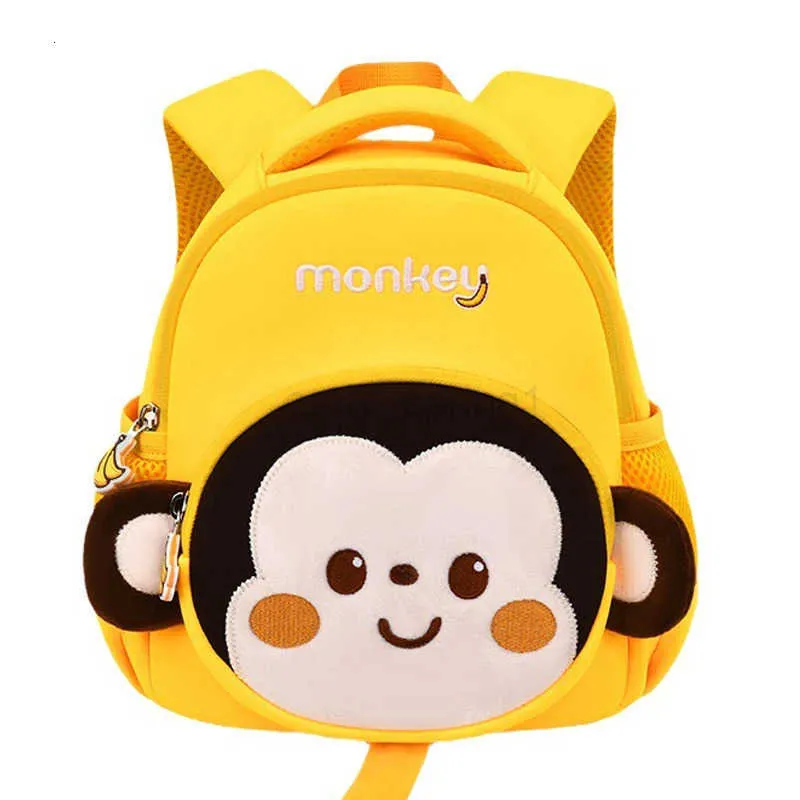 Monkey Backpack For Kids Toddler & Elementary School Book Bag For Boys ...