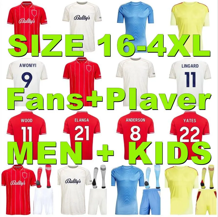 Nottinghams Forest Soccer Jerseys 2025 2026 Mens &... From ...