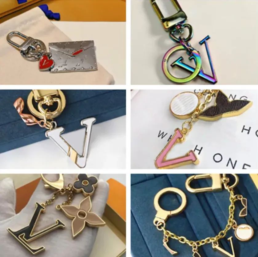 20 Designer Leather Designer Keychain For Women's Handbags Stylish Car ...